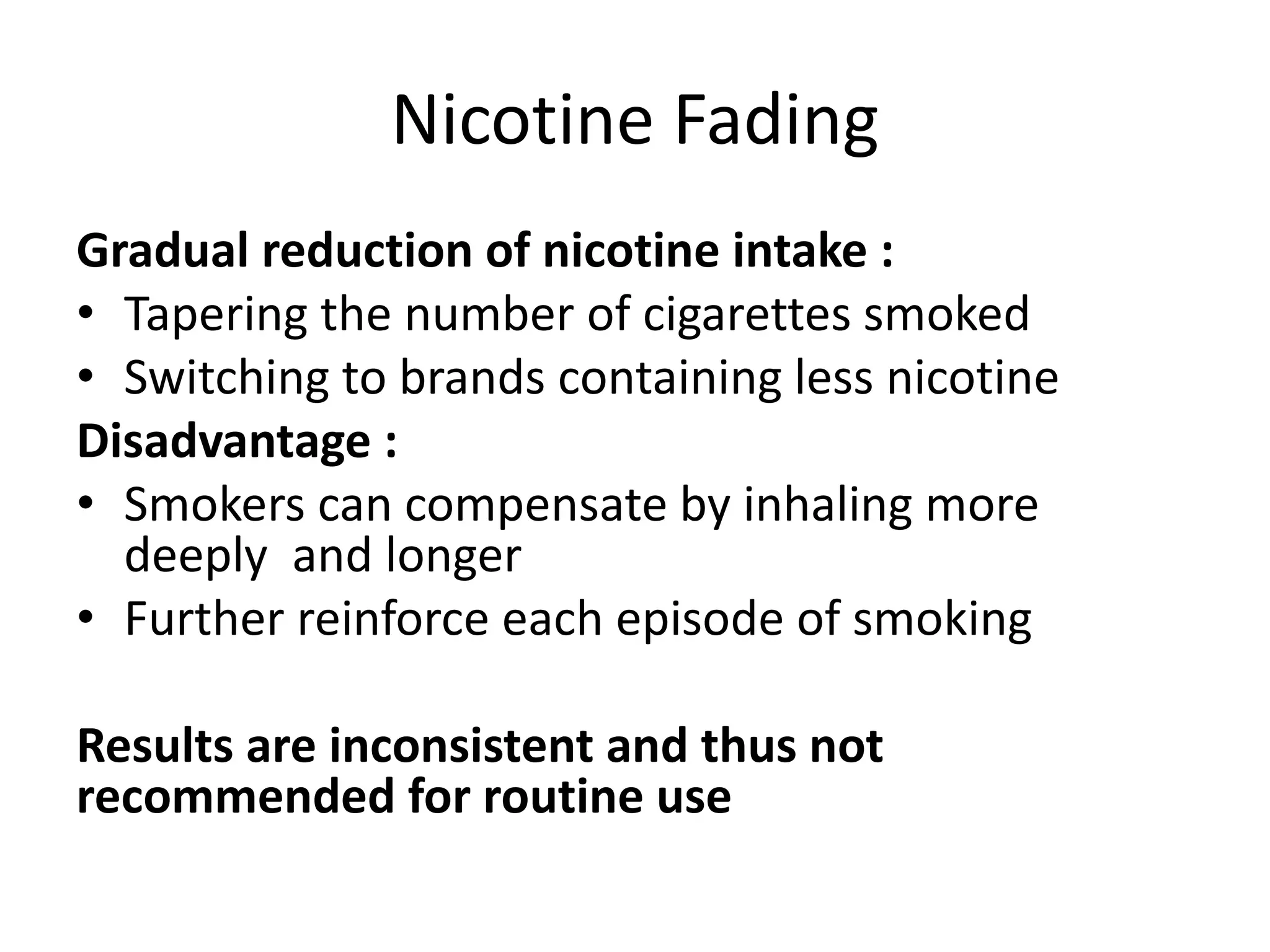 Smoking cessation | PPTX