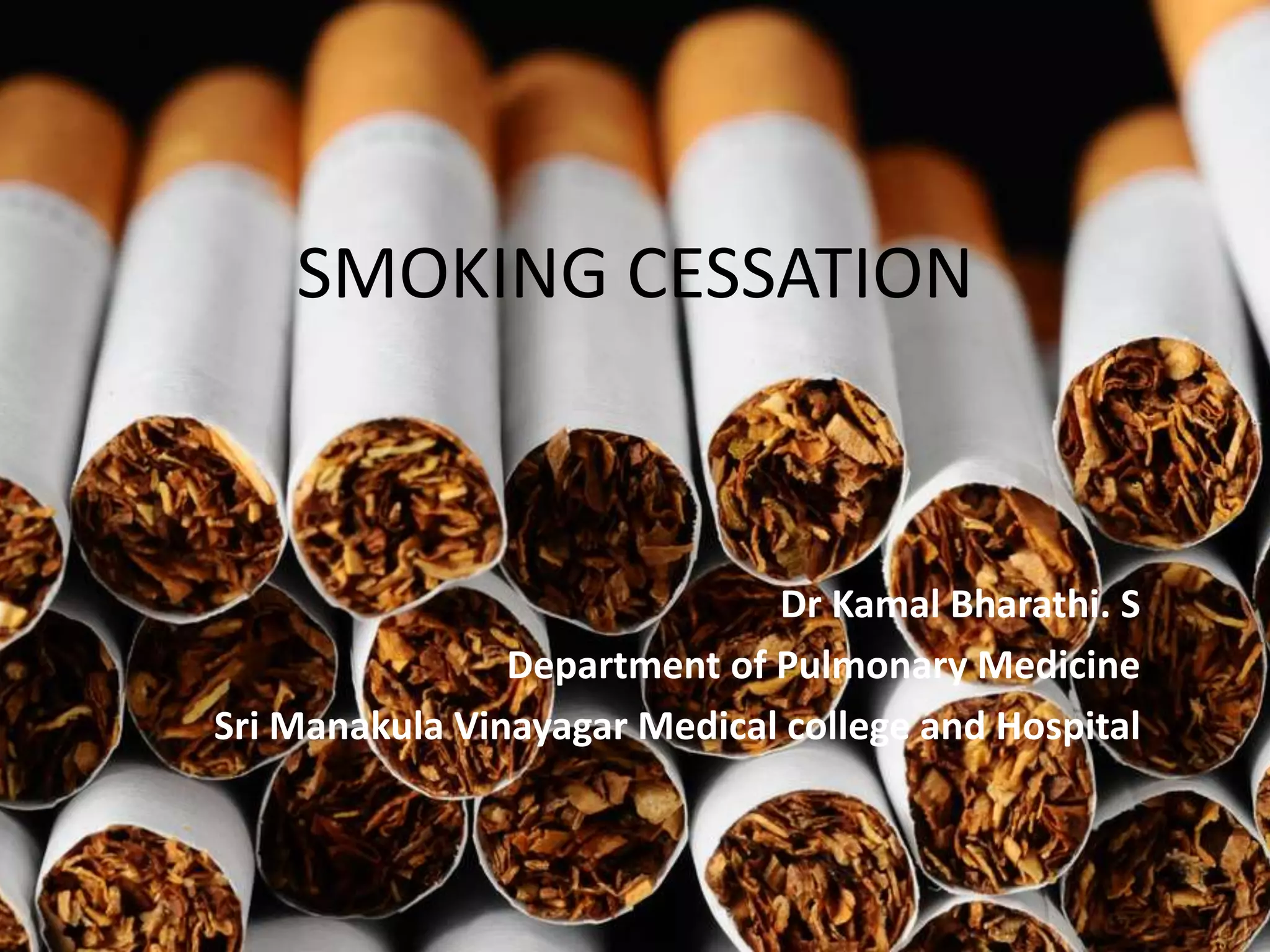 Smoking Cessation Guide for Healthcare Providers | PPT