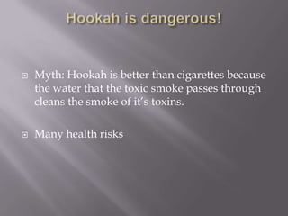 Smoking hookah | PPTX