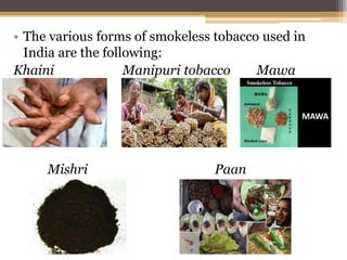 Smoking & its effects on periodontium | PPTX