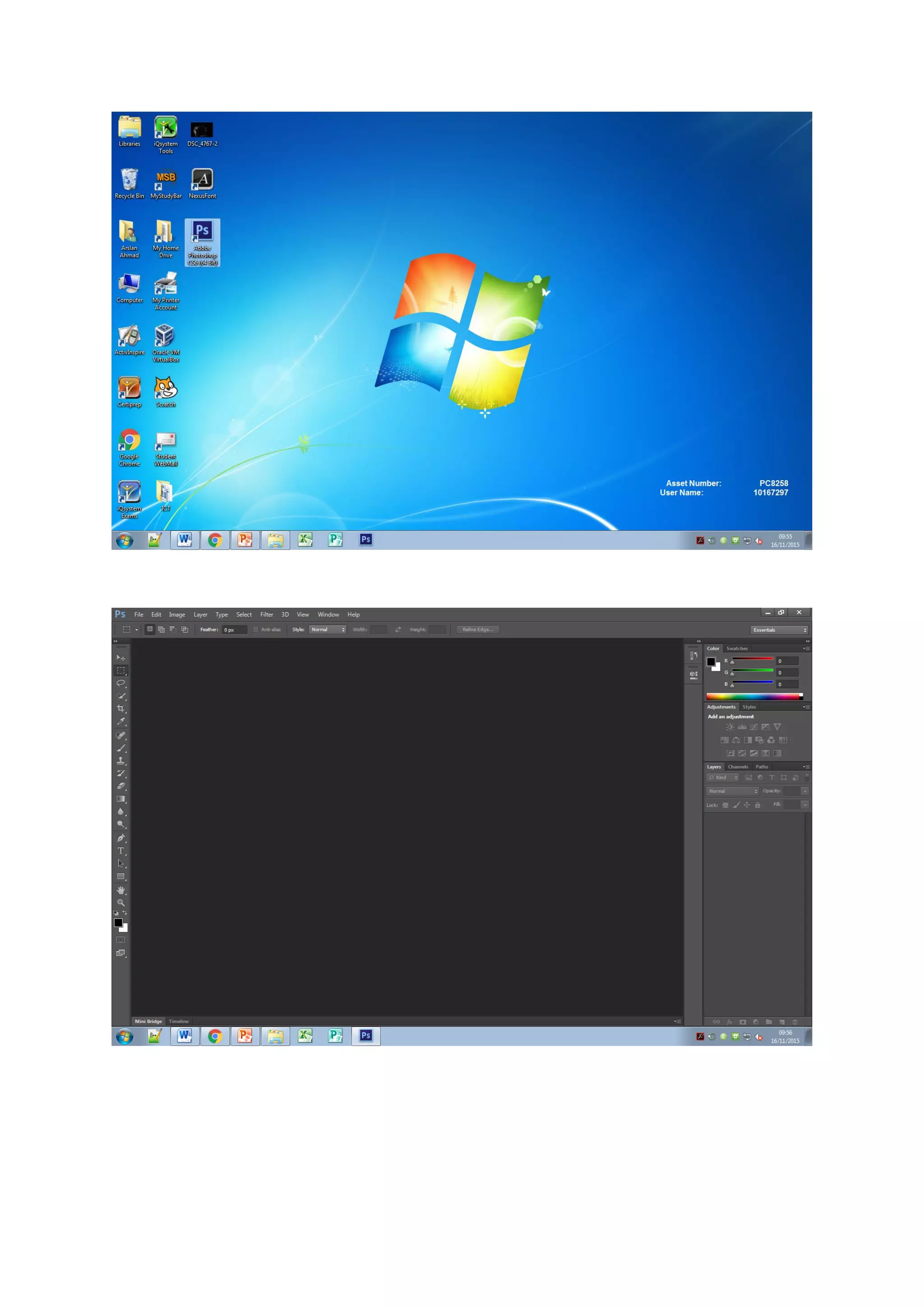 Guide to photoshop : Basic Banner | PDF