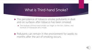 Presentation on Smoking Kills | PPTX