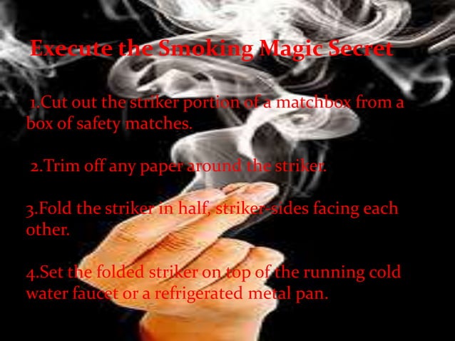 Freddy Fusion | Smoke Magic Secret | PPT