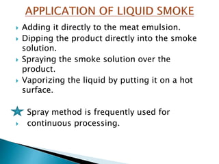 Smoking of meat by Asif Ansari | PPTX