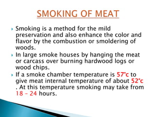 Smoking of meat by Asif Ansari | PPTX