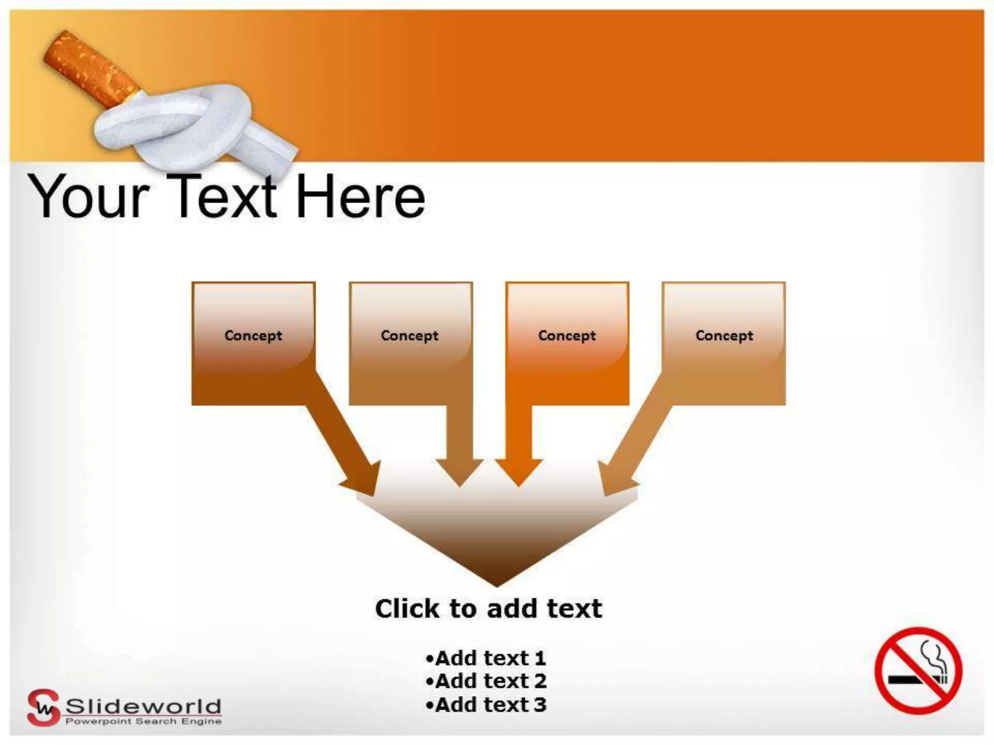 Smoking PowerPoint Templates - SlideWorld | PPTX