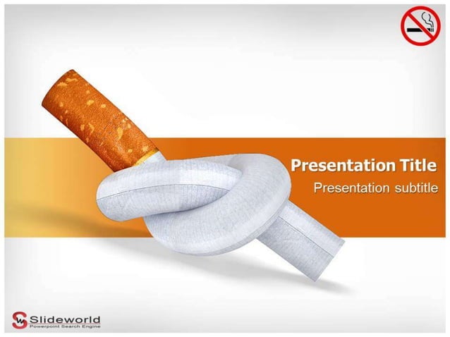Smoking PowerPoint Templates - SlideWorld | PPT