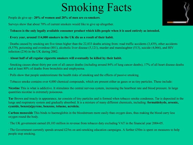 Smokingpresentation 090922035845-phpapp02 | PPT