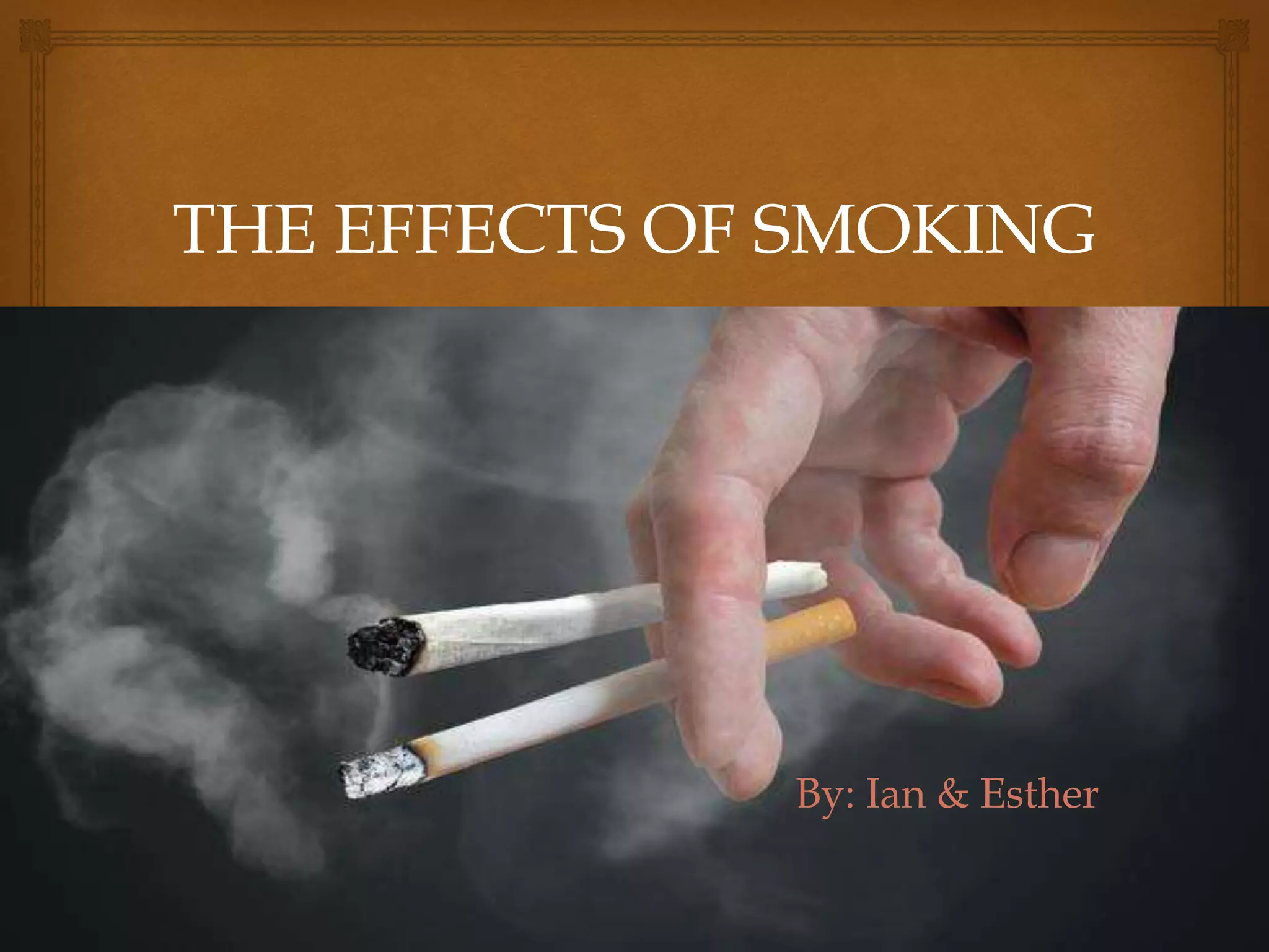 Smoking presentation | PPTX