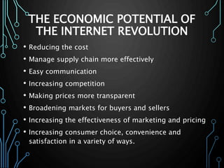New Business Models & Strategies for Internet Economy strategic ...