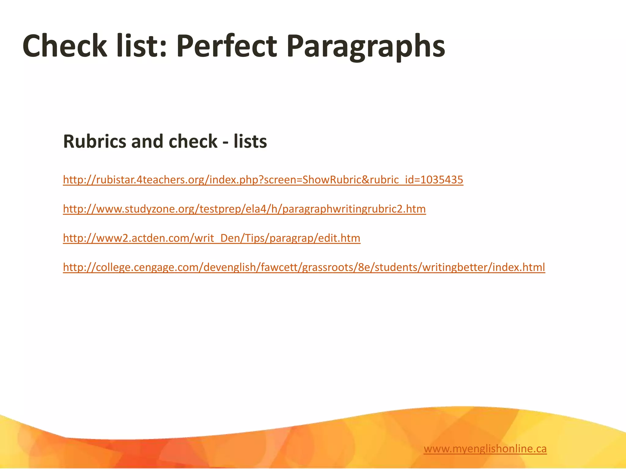 Describing an Event | PPTX