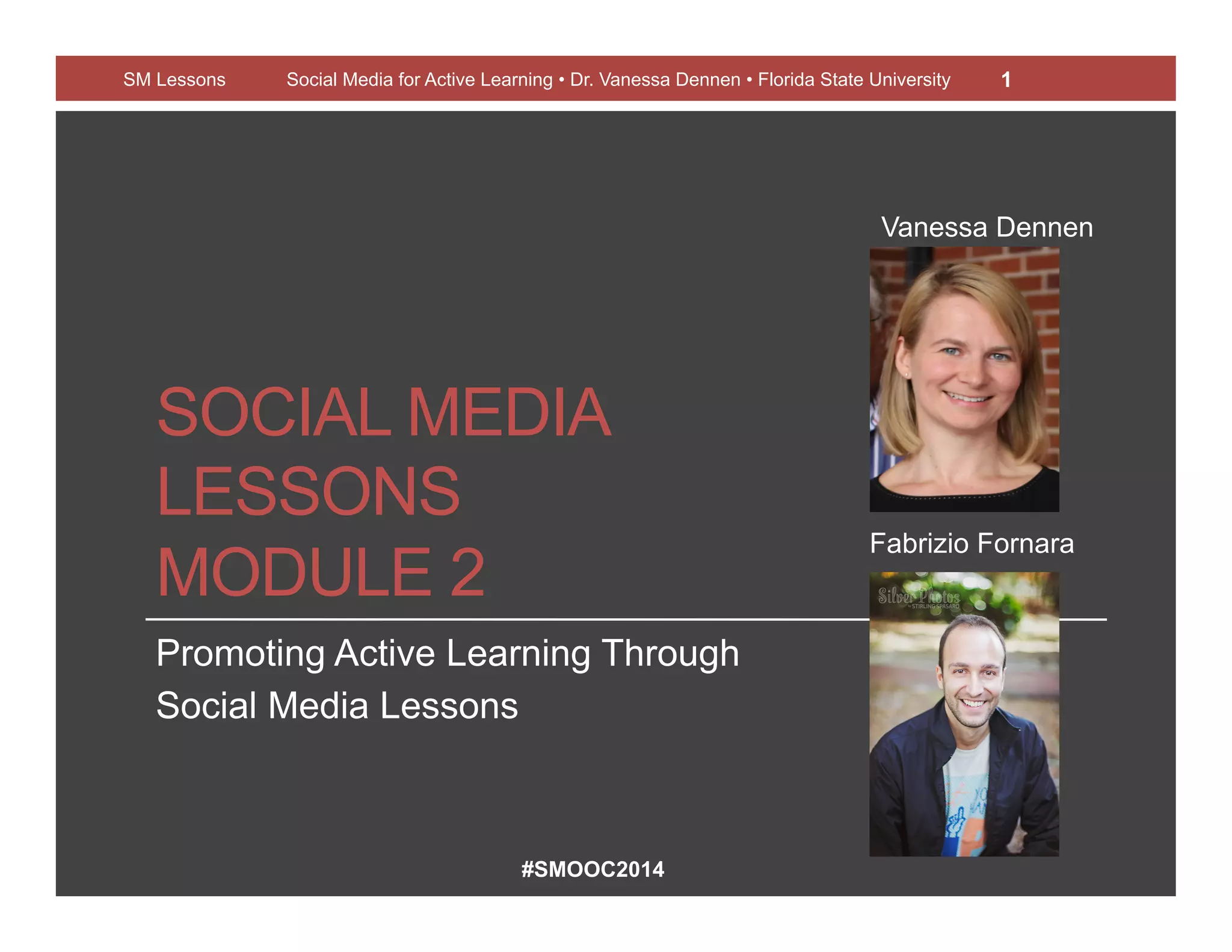 Social Media for Active Learning MOOC - Social Media Lessons Webinar ...
