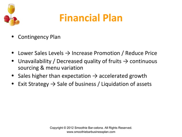 Smoothie and juice bar business plan | PPT | Healthy Cooking and Eating ...