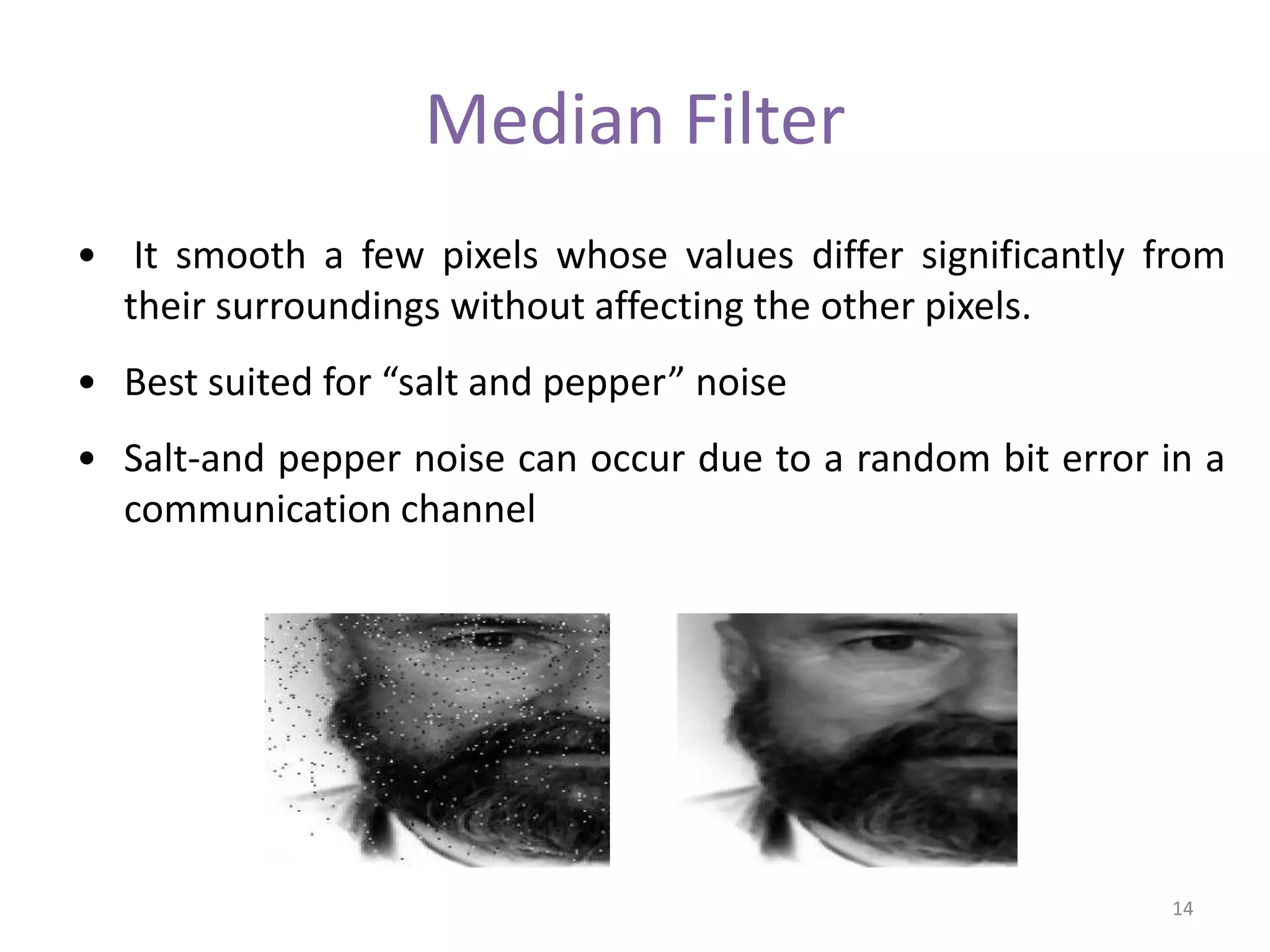 Smoothing In Digital Image Processing Pptx Photo Editing Software Computer Software And