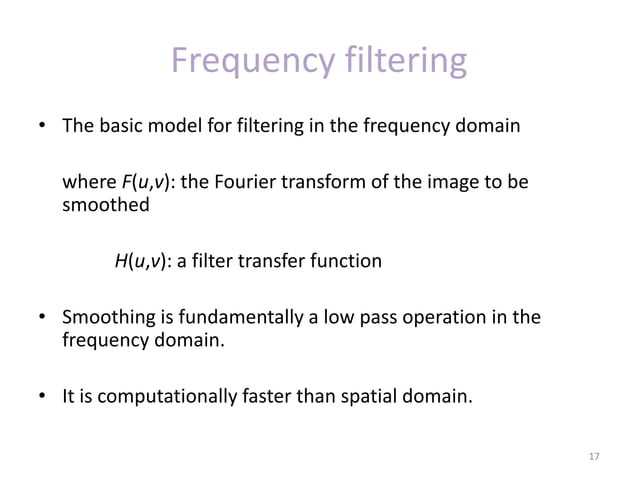 Smoothing In Digital Image Processing Pptx Photo Editing Software