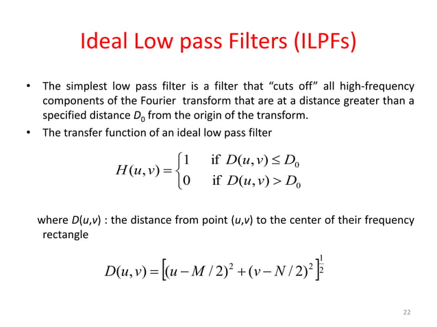Smoothing in Digital Image Processing | PPTX | Photo Editing Software | Computer Software and ...