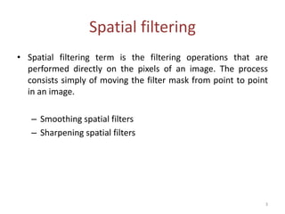 Smoothing in Digital Image Processing | PPT