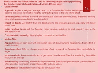 smoothing filters gaussion and median filters comparing.ppt
