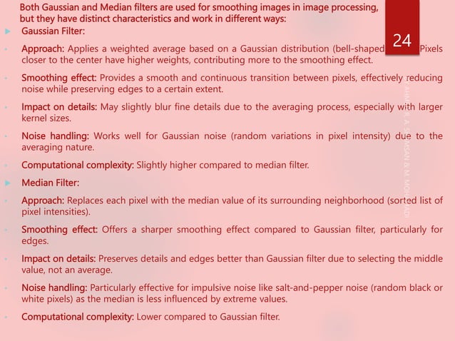 smoothing filters gaussion and median filters comparing.ppt