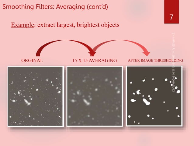 smoothing filters gaussion and median filters comparing.ppt