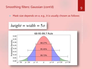 smoothing filters gaussion and median filters comparing.ppt