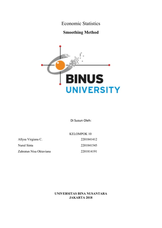 Smoothing method | PPT