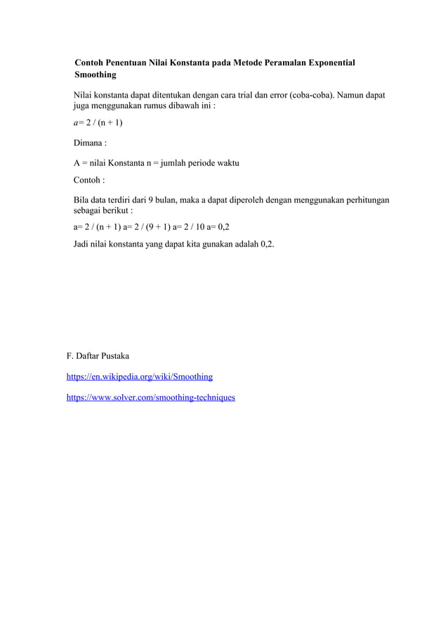 Smoothing method | PPT