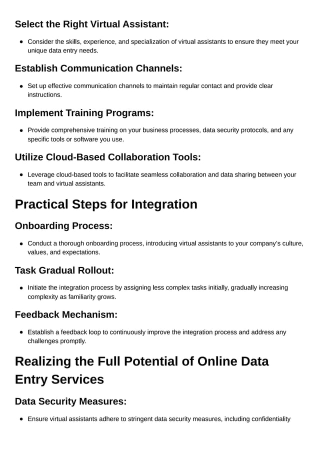 Smooth Integration - Incorporating Data Entry Virtual Assistants into Your Workflow.pdf ...