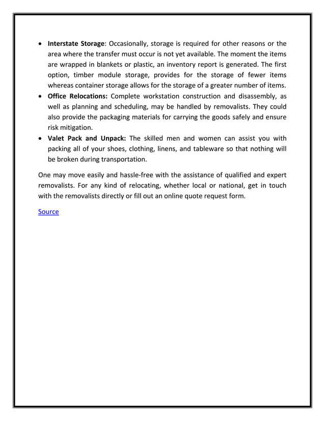 Smooth Interstate Relocation Expert Movers in Melbourne Handle the ...