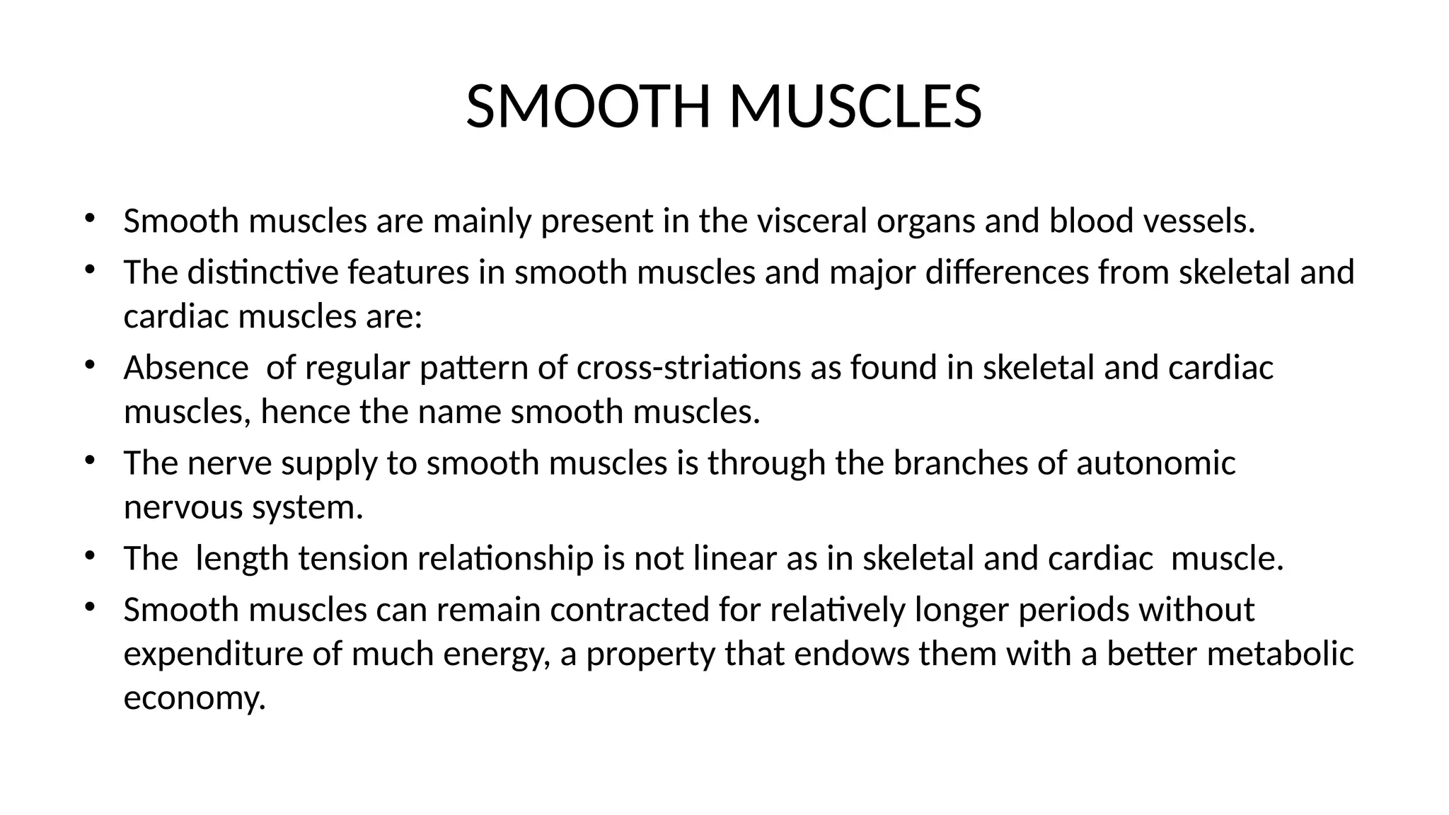 Smooth Muscles and Cardiac Muscles.pptxx | PPTX