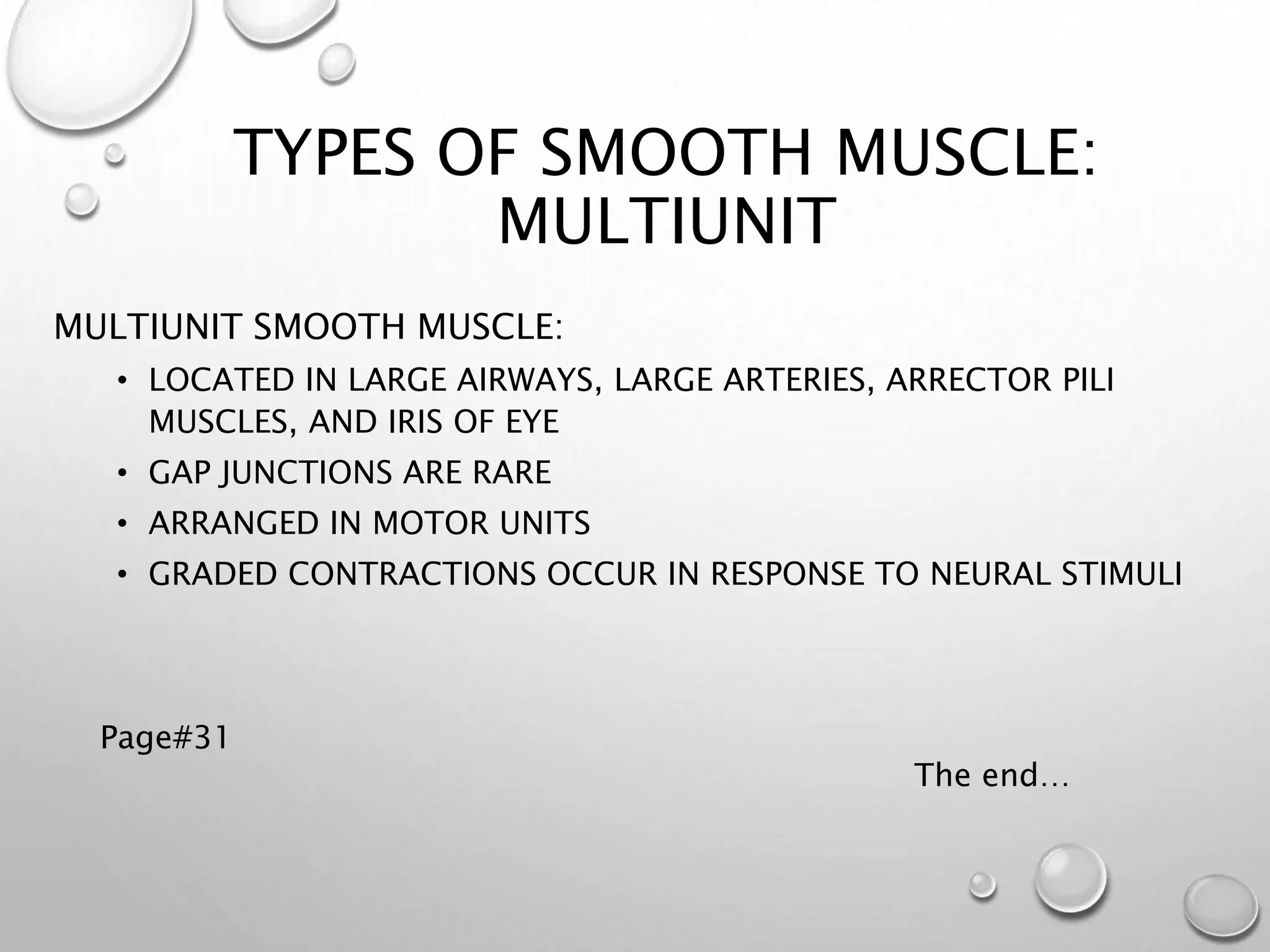 Smooth Muscle Excitation Contraction | PPTX