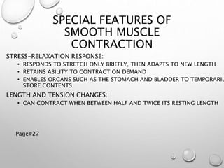Smooth Muscle Excitation Contraction | PPTX