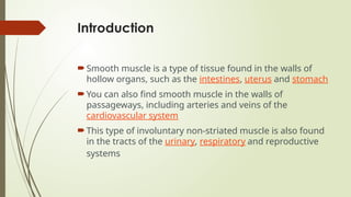 Smooth muscle Histology - Dr Rabia Haider.pptx