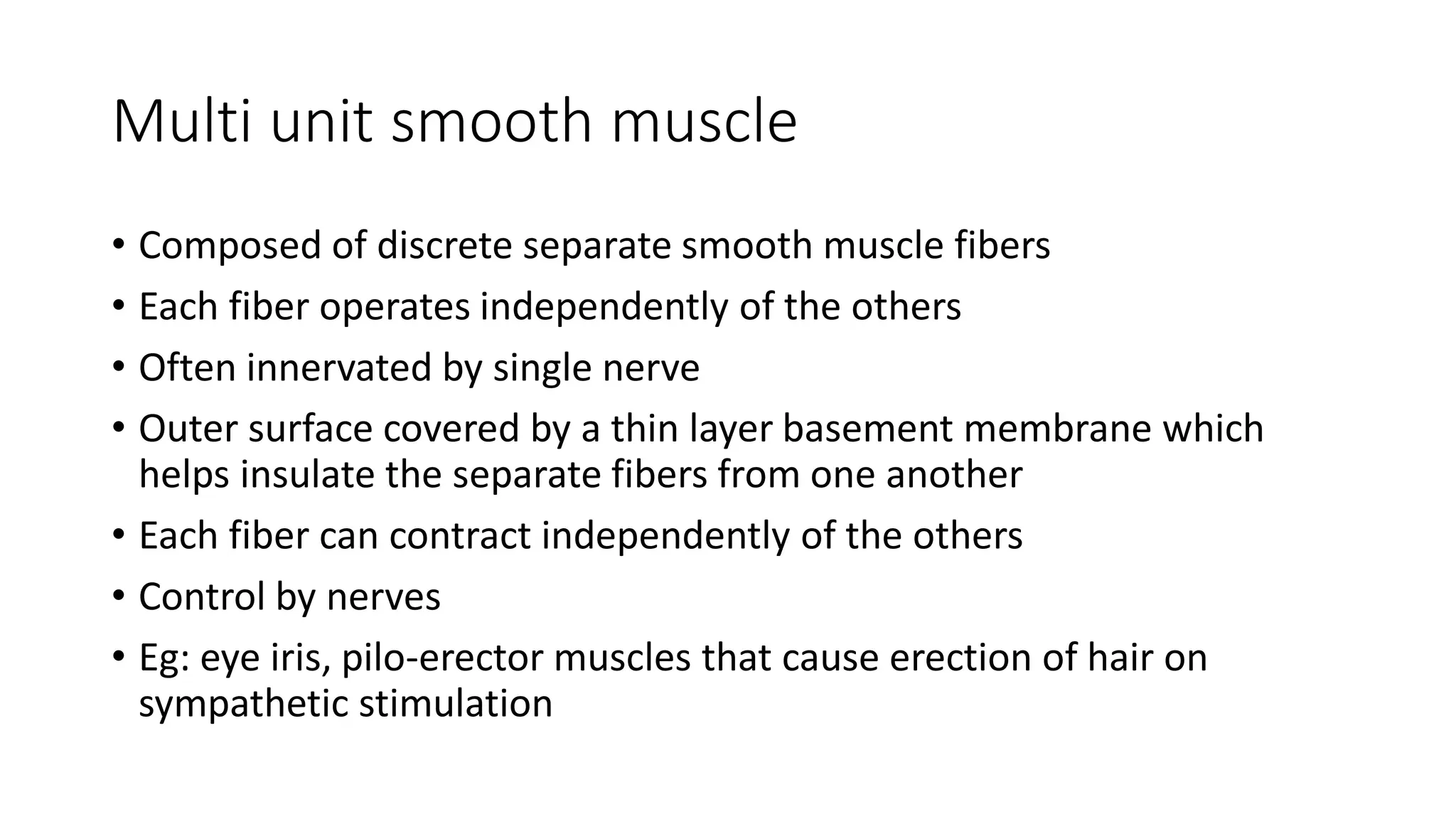 Smooth Muscle physiology.pdf on physiology | PDF