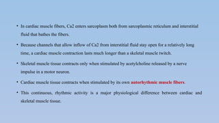 Smooth Muscle physiology it's explanation | PPTX