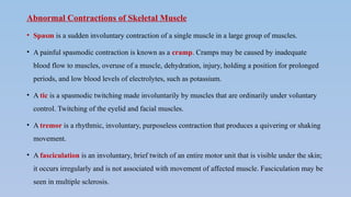 Smooth Muscle physiology it's explanation | PPTX