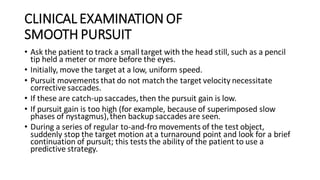 SMOOTH PURSUIT SYSTEM and saccades in supranucleardisorders.pdf
