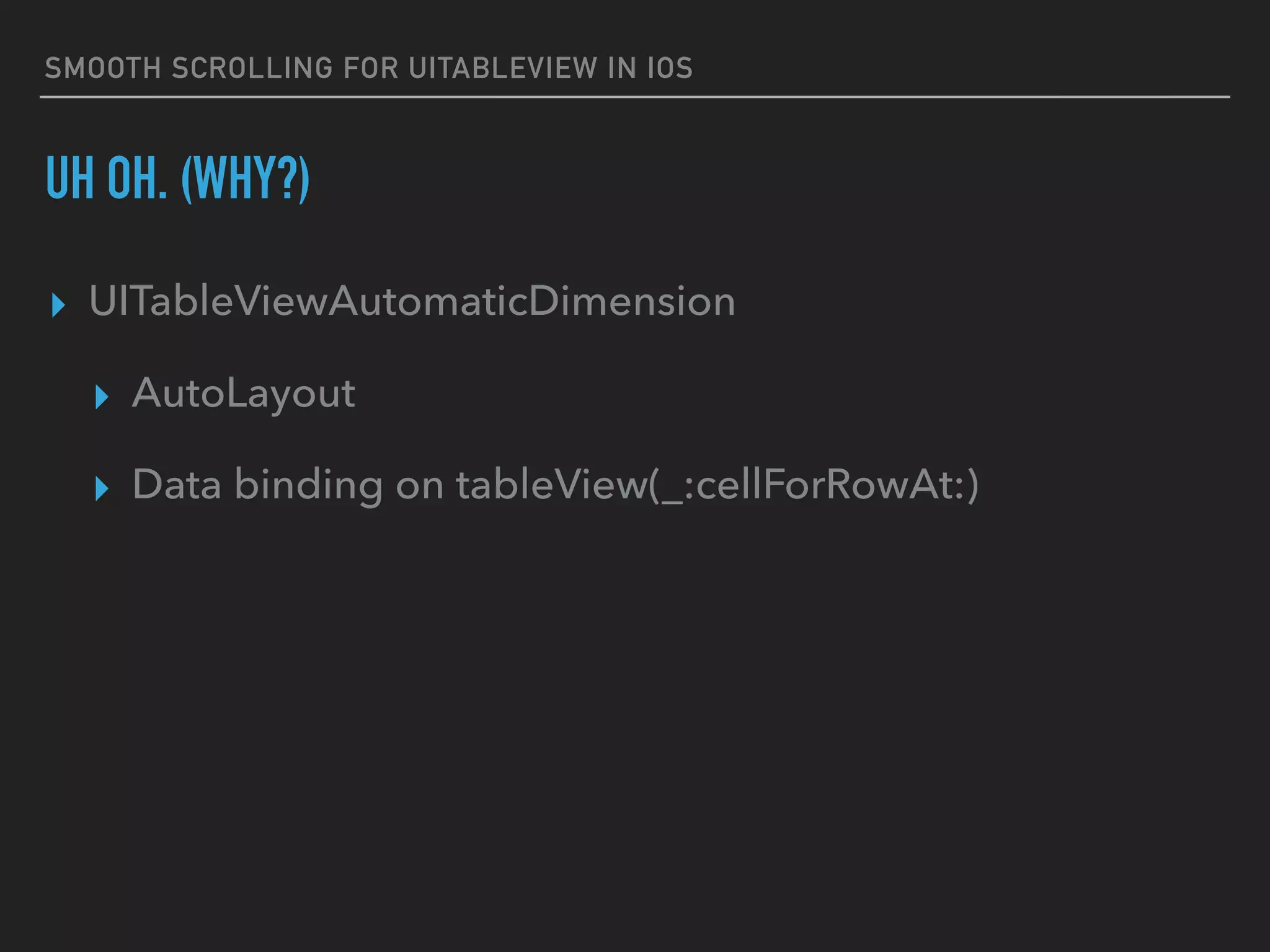 Smooth Scrolling for UITableView in iOS | PDF