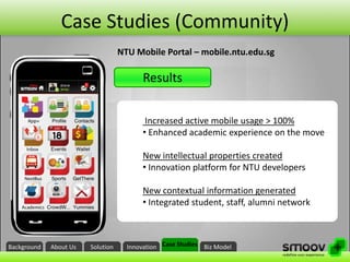 Smoov.me Platform Overview | PDF | Smartphones | Consumer Electronics