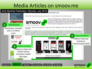 Smoov.me Platform Overview | PDF | Smartphones | Consumer Electronics