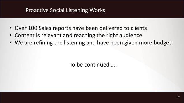 UPS: Proactive social listening, presented by Vincent Washington | PPT ...