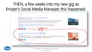 Because, sometimes customers give birth in the supermarket, presented ...