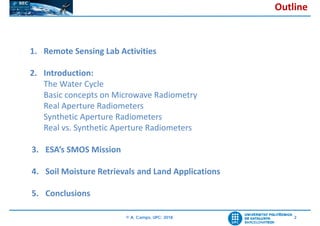 ESA SMOS (Soil Moisture and Ocean Salinity) Mission: Principles of ...