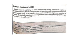 STEPPER_MOTOR_DAC_INTERFACING_MICROCONTROLLER | PPTX | Computer Peripherals | Computing
