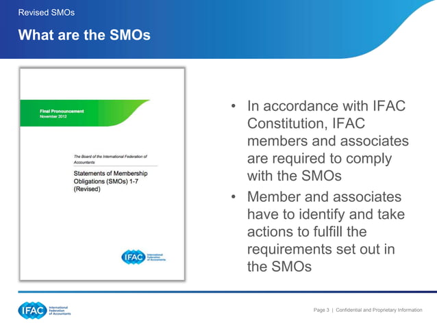 The Revised SMOs: What You Need To Know | PPTX | Business Accounting ...