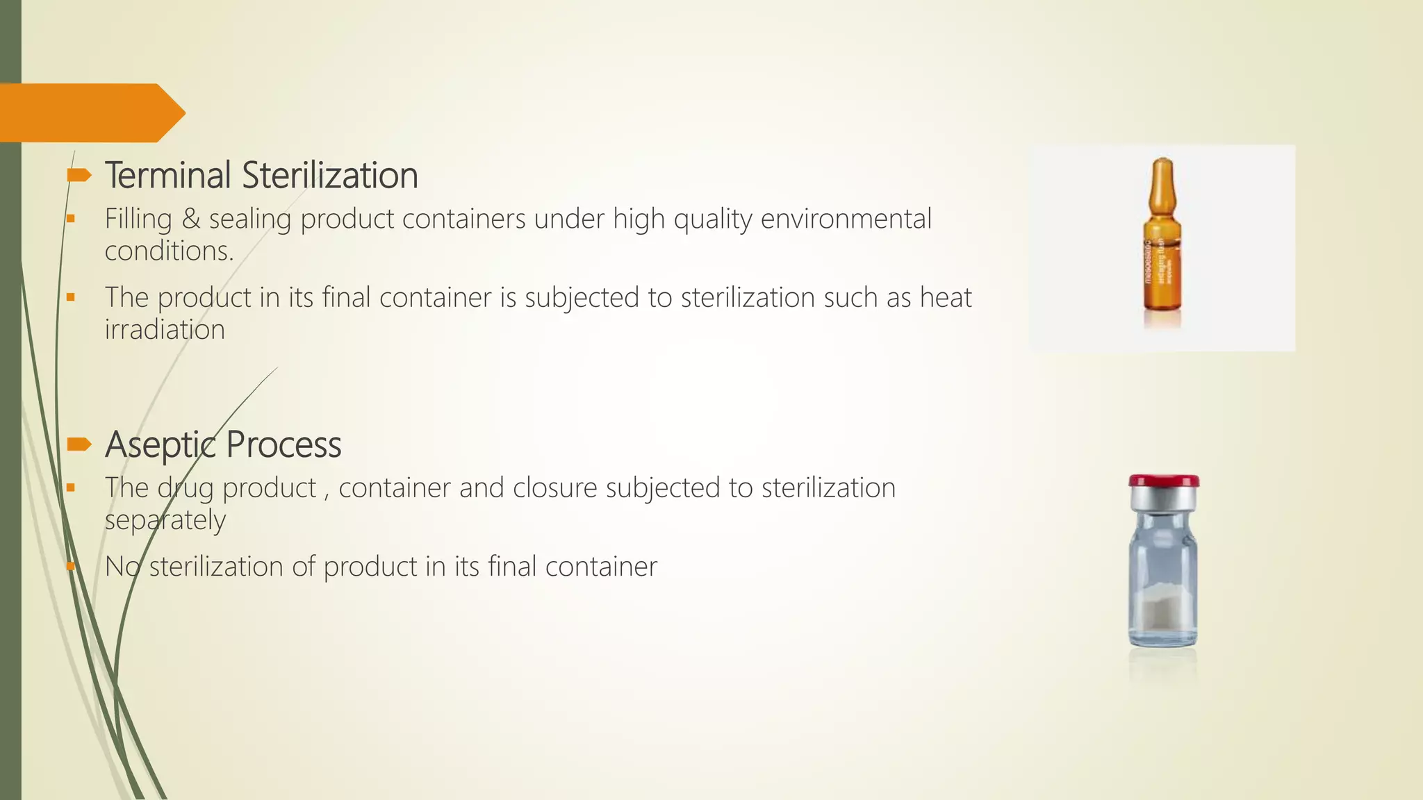 Sterile Drug Products produced by cGMP | PPTX