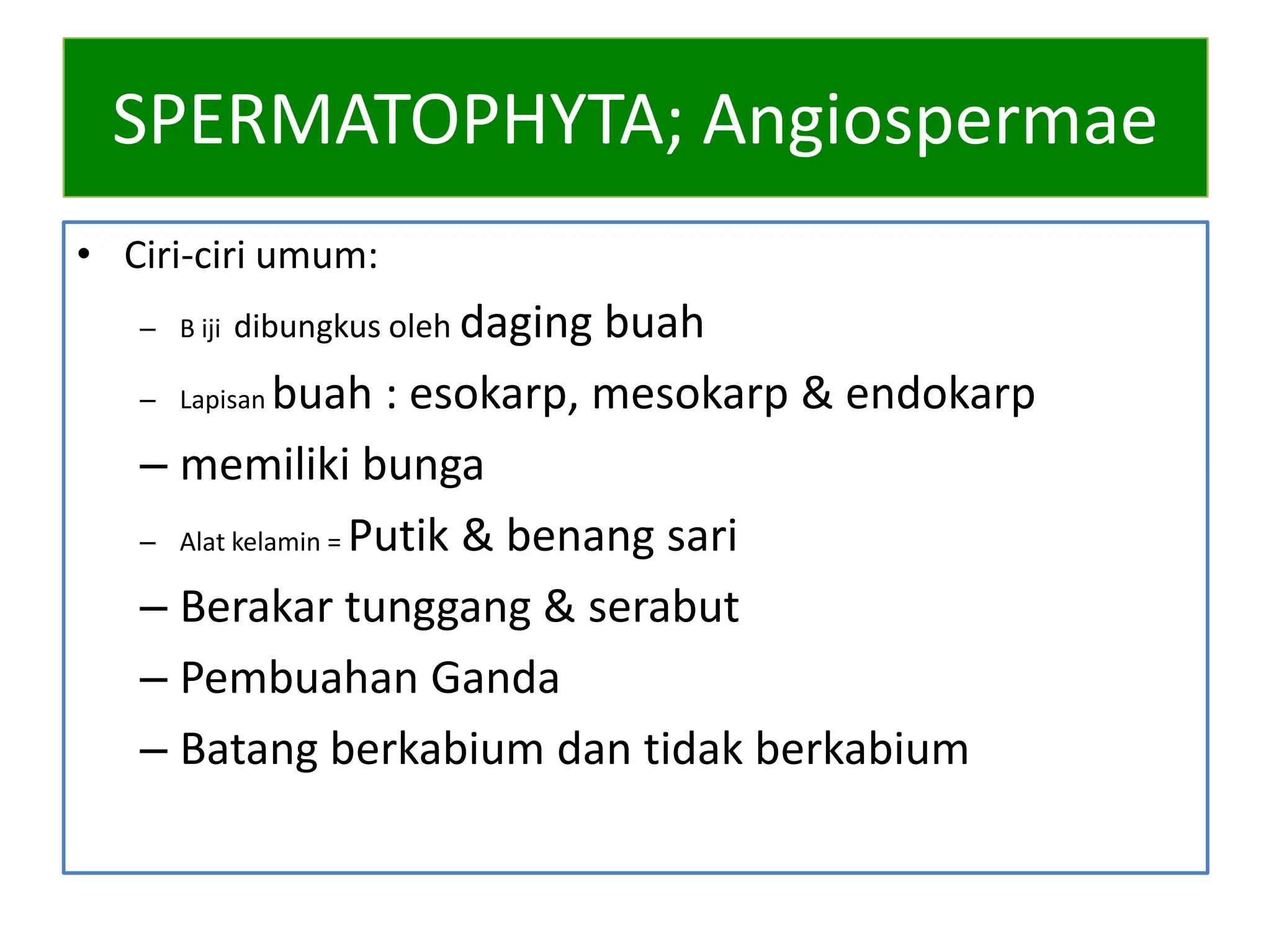 kingdom plantae kelas 10 biologi, meliputi lumut paku | PDF