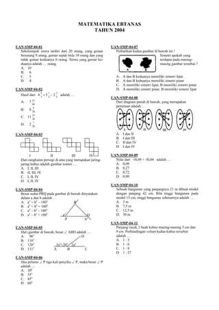 Smp -matematika_2004 | PDF
