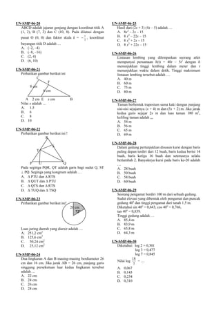 Smp matematika 2006-soal-unas.blogspot.com