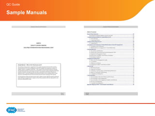 Quality Control Guide Orientation Slides | PPTX
